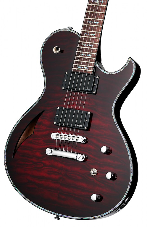 Schecter Hellraiser Solo-6 E/A Black Cherry (BCH) SKU #1820