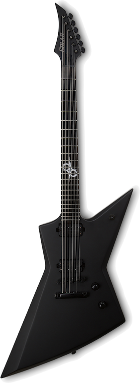 Solar Guitars E2.6C G2 Carbon Black Matte električna gitara + torba
