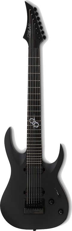 Solar Guitars A1.7C Carbon Black Matte