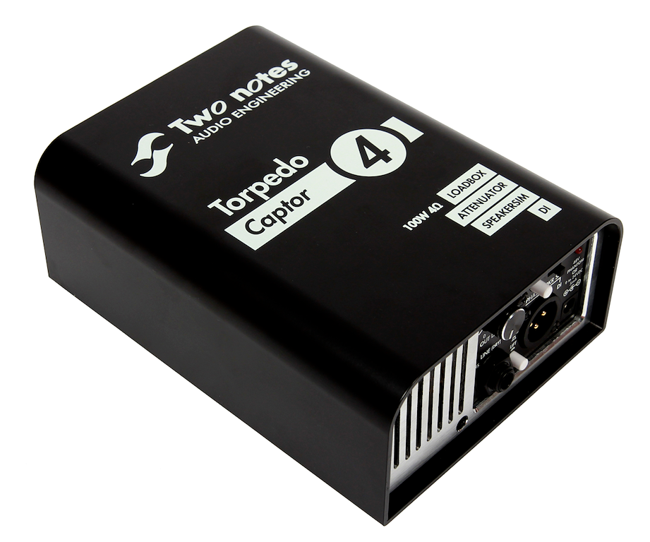 Two Notes Torpedo Captor 4 Ohms | LoadBox/Attenuator/SpeakerSim/DI Box