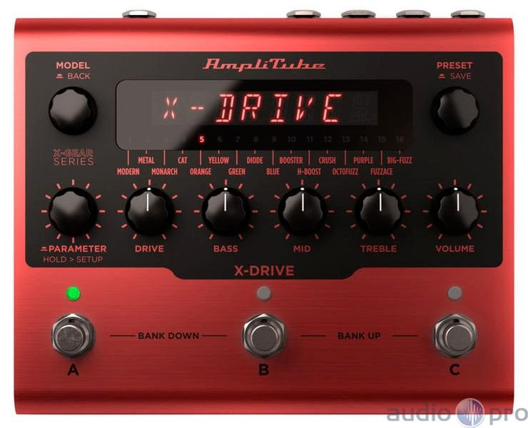 Ik Multimedia Amplitube X-drive | Distortion Pedal