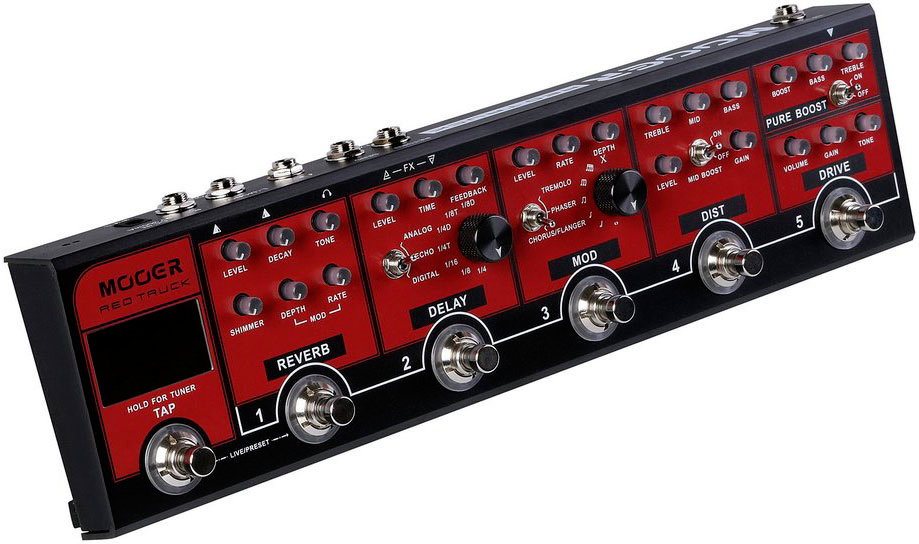 MOOER CPT1 RED TRUCK - kombinovana pedala