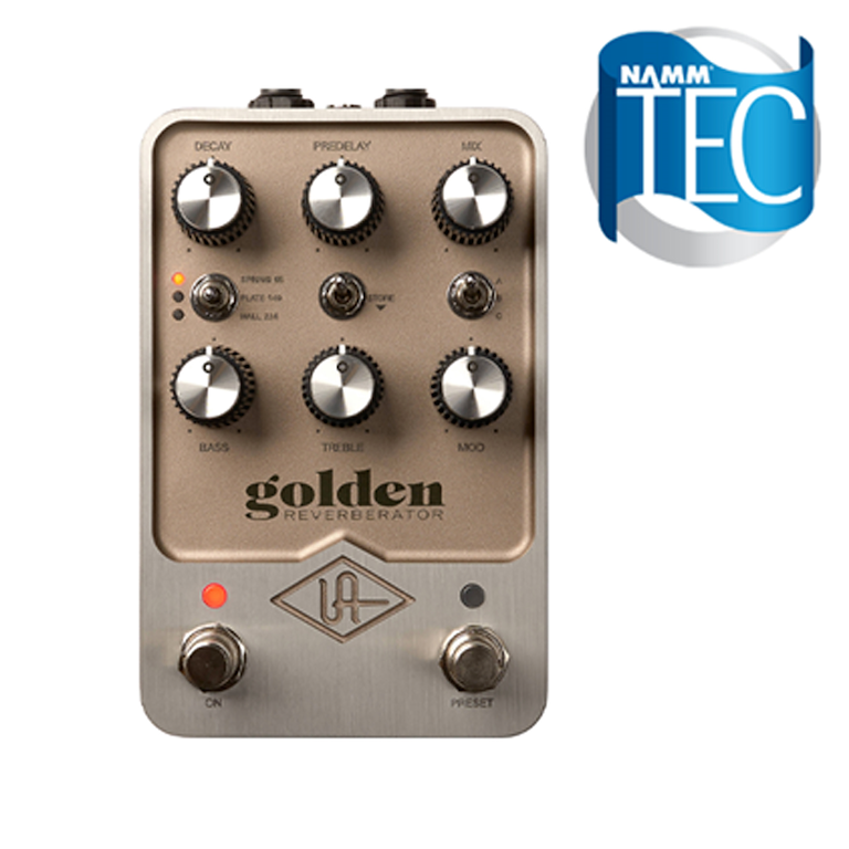 Universal Audio UAFX Golden Reverberator gitarska pedala - 2022. NAMM Tec Award