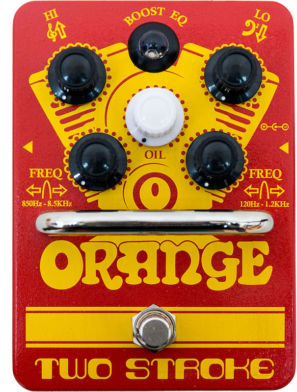 Orange Two Stroke Boost EQ pedala