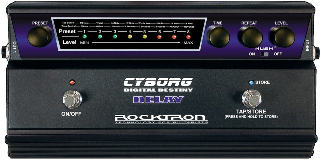 Rocktron Cyborg Delay
Tehnička specifikacija