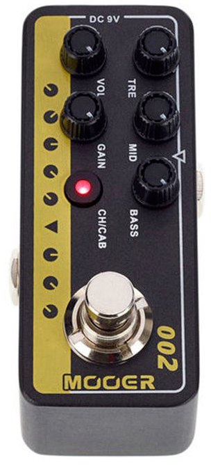 Mooer M002 UK Gold 900 Based On Marshall JCM-900