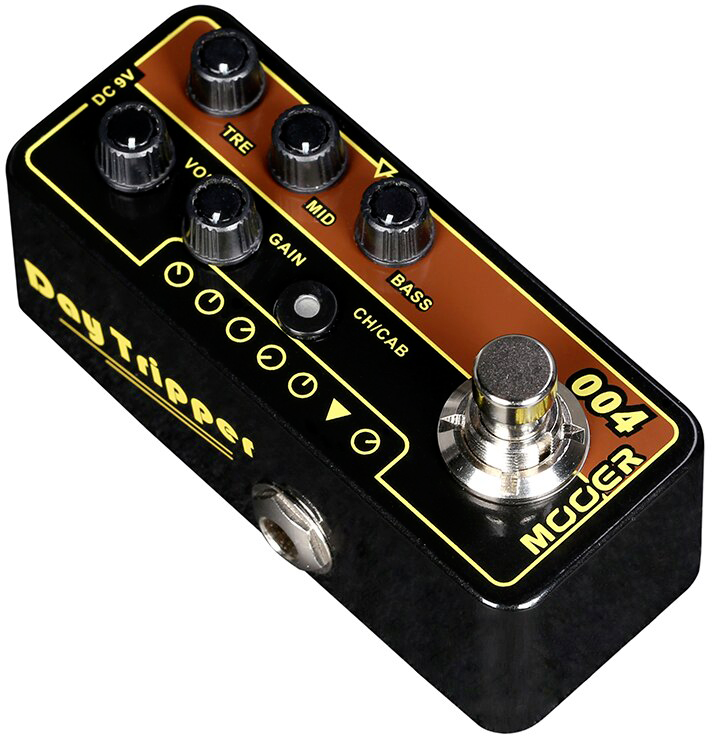 Mooer 004 Day Tripper | 2Ch Preamp Based On VOX AC30