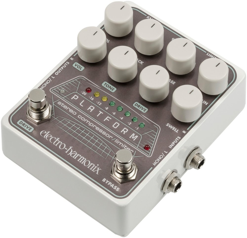 Electro-Harmonix Platform Stereo Compressor pedala