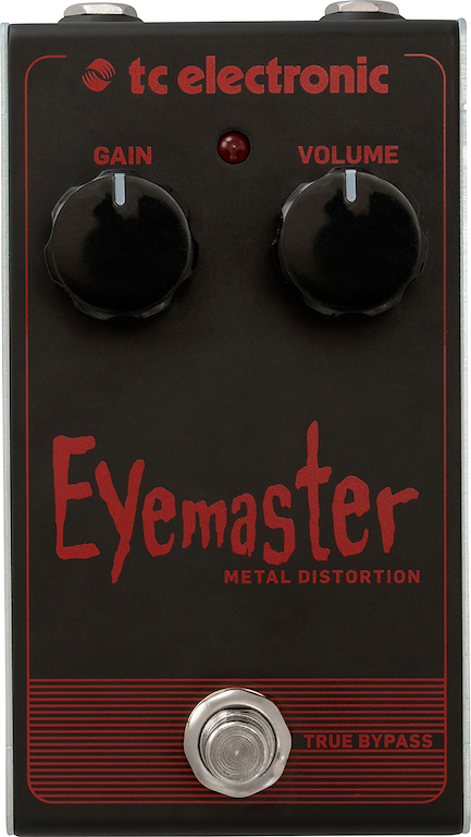 tc electronic Eyemaster Metal Distortion pedala