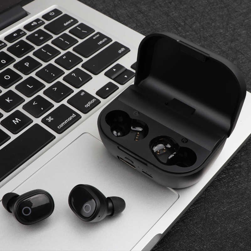 Bass Bluetooth Airpods slušalice - Kućište je eksterna baterija za telefon i slušalice!