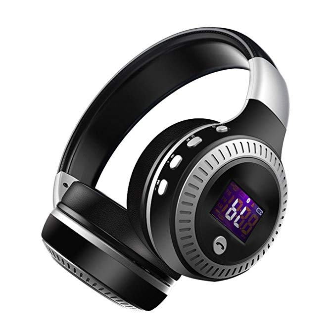 Bežične Studijske Stereo Bluetooth slušalice sa LCD ekranom. Hi-Fi zvuk izuzetne snage!