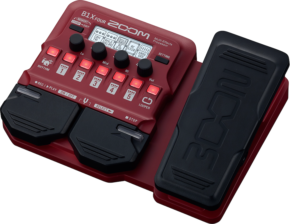 Zoom B1X Four | Bass Effect Pedal