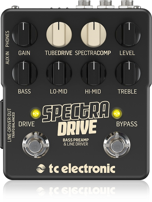 tc electronic SpectraDrive bas pretpojačalo i overdrive pedala