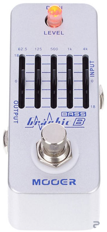 Mooer MEQ2 Graphic B Bass Equalizer Pedal