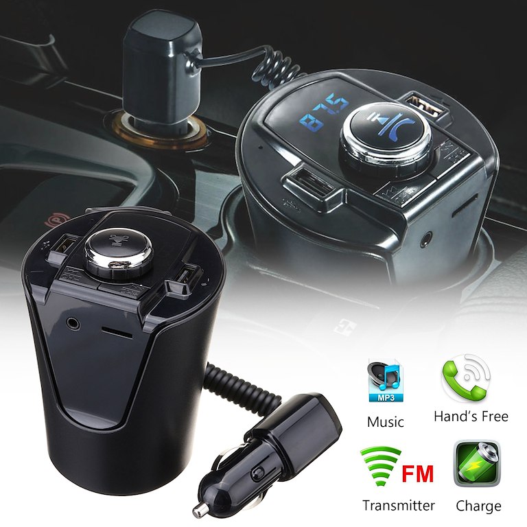 Multifunkcionalni MP3,FM radio,punjač i handsfree za vaš telefon u kolima!
