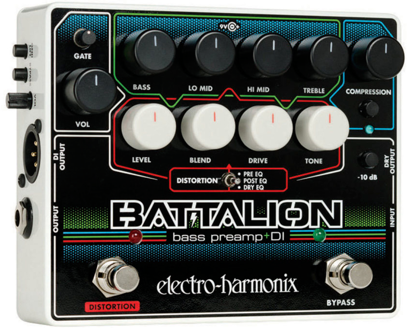 Electro-Harmonix Battalion pretpojačalo za bas gitaru