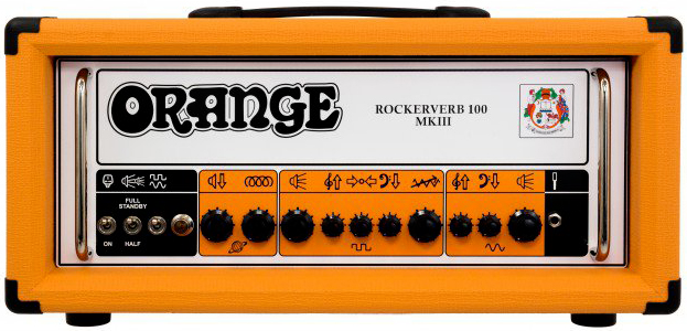 Orange Rockerverb 100 MKIII gitarska glava
POSSIBLY THE ONLY 100 WATT HEAD YOU’LL EVER NEED
KEY FEATURES