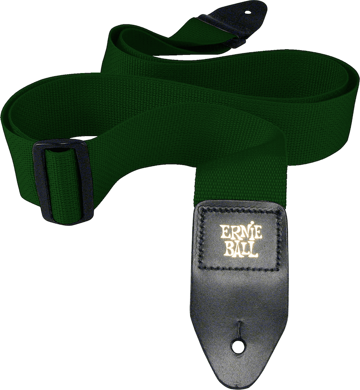 Ernie Ball 4050 Forest Green Polypro Guitar Strap kaiš za gitaru