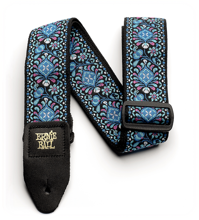 Ernie Ball 4097 Indigo Orchid Jacquard Guitar Strap