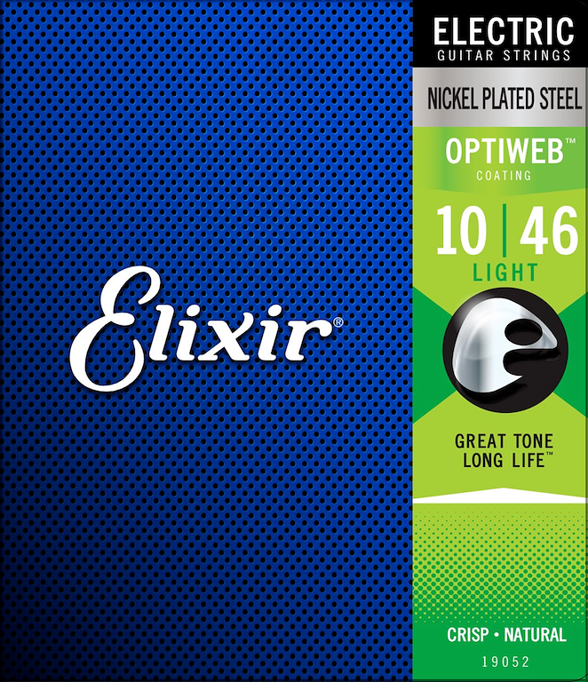 Elixir 19052 Electric OPTIWEB Light 10-46 žice za električnu gitaru