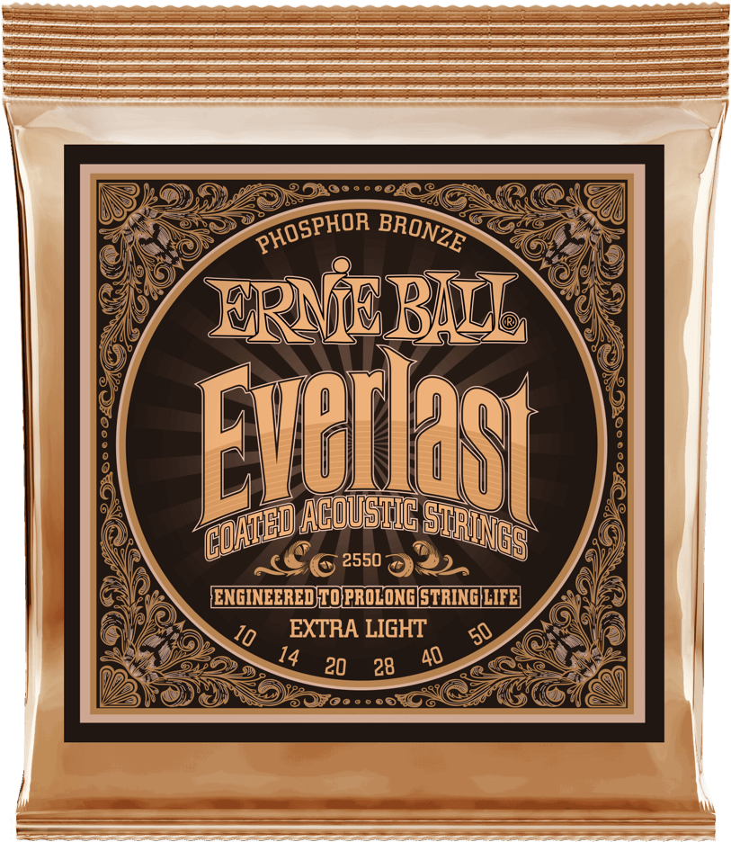 Ernie Ball 2550 Everlast Extra Light Coated Phosphor Bronze žice za akustičnu gitaru