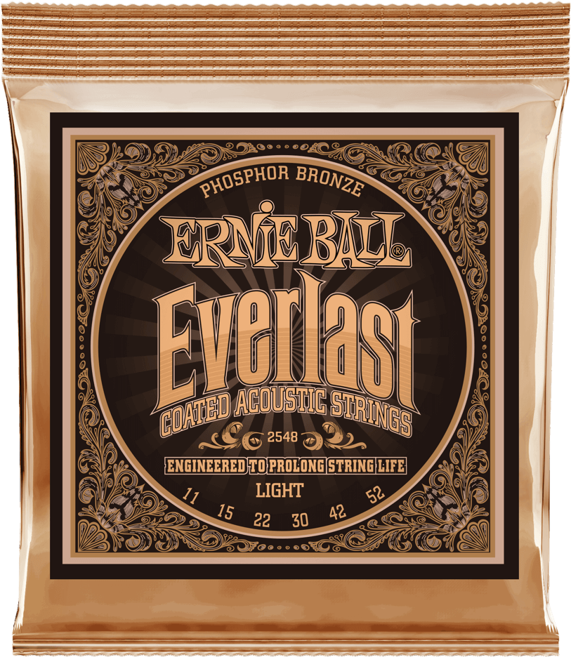 Ernie Ball 2548 Everlast Light Coated Phosphor Bronze žice za akustičnu gitaru