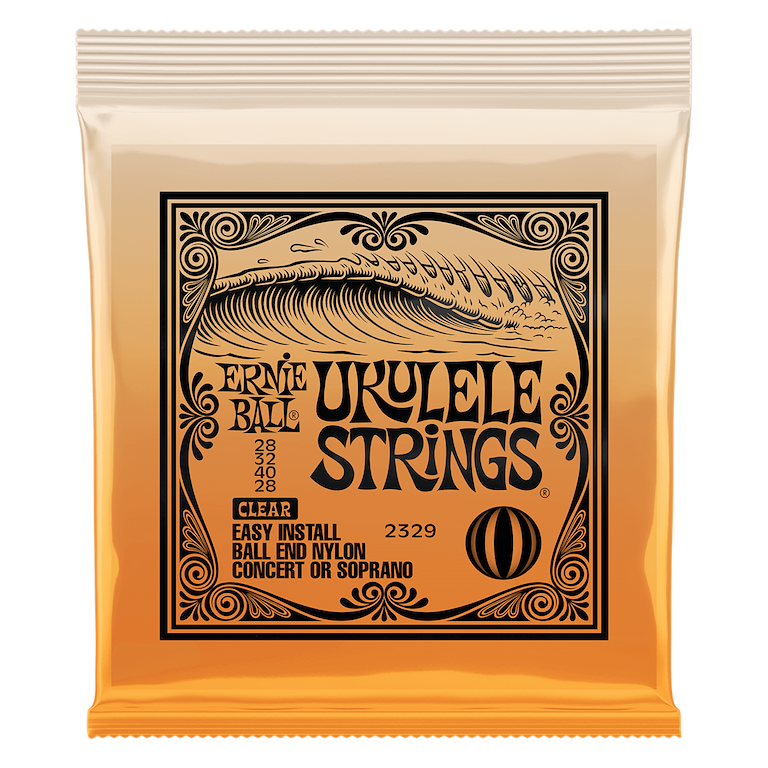Ernie Ball Ukulele Strings Clear | #2329