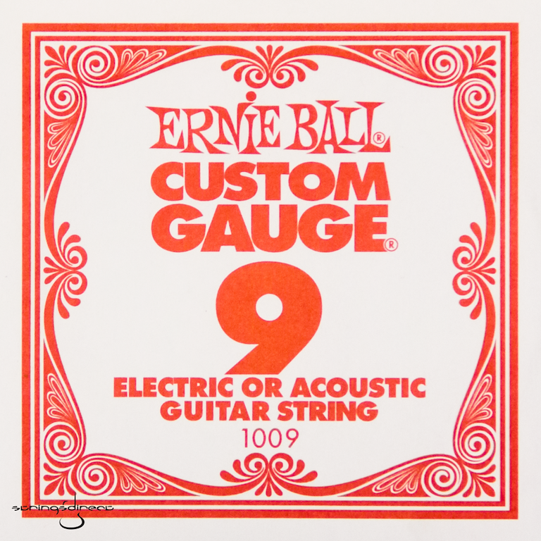 Ernie Ball 1009 Plain Steel Single String .009 pojedinačna žica za električnu/akustičnu gitaru