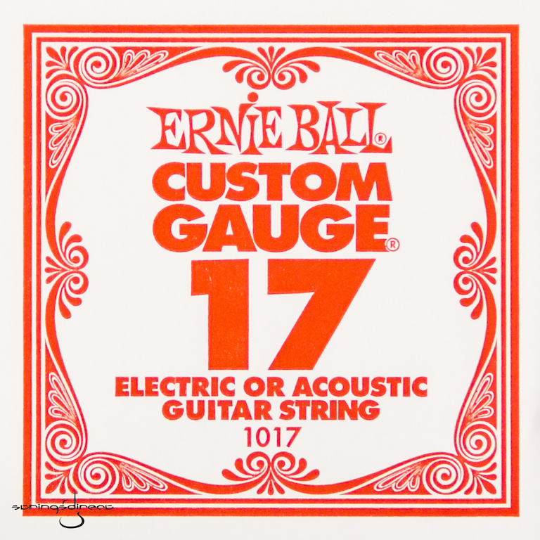 Ernie Ball 1017 Plain Steel Single String .017 pojedinačna žica za električnu/akustičnu gitaru