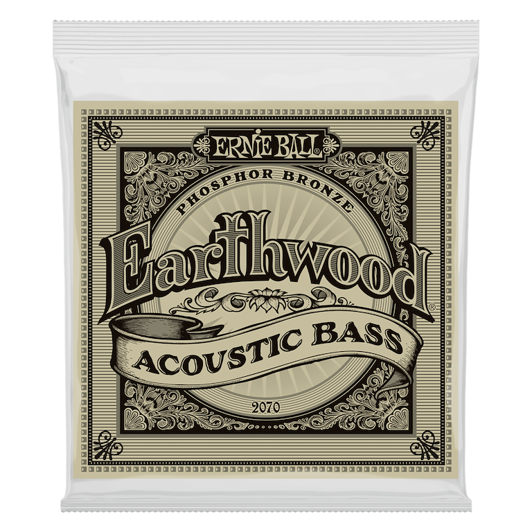 Ernie Ball Earthwood |45-95 Phosphor Bronze Acoustic Bass Strings #2070