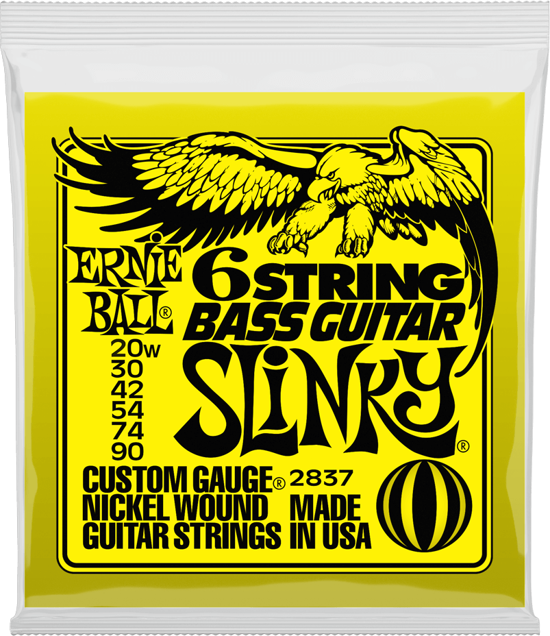 Ernie Ball 2837 Slinky 6-String w/ Small Ball End 29 5/8 Scale žice za 6-žičanu bas gitaru