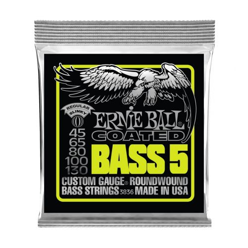 Ernie Ball 3836 Bass 5 Clinky Coated žice za 5-žičanu bas gitaru