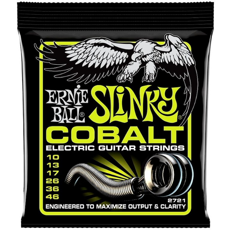 Ernie Ball 2721 Regular Slinky Cobalt 10-46 - Žice Za Električnu Gitaru