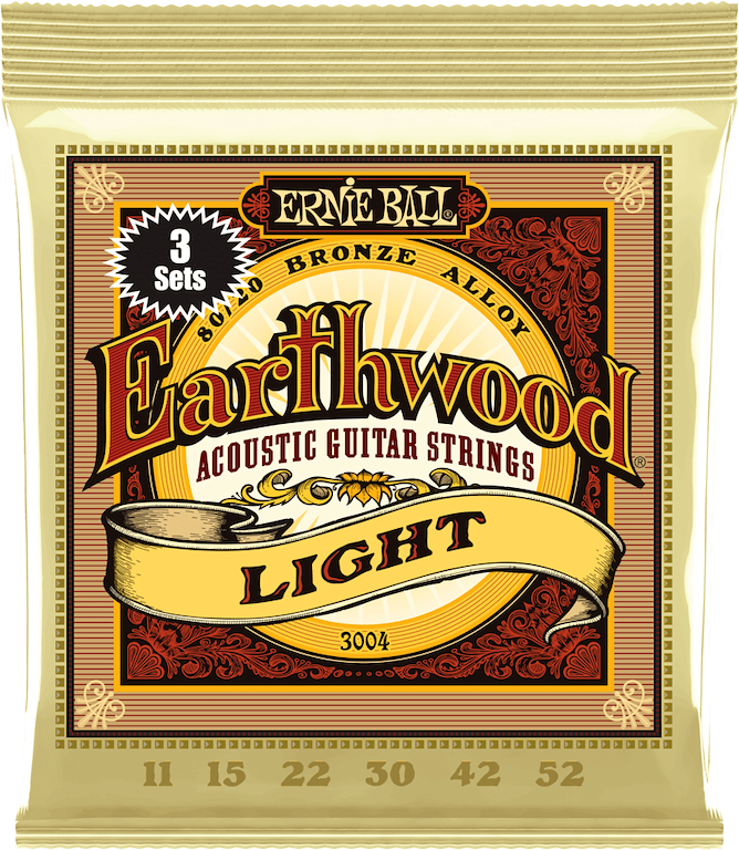 Ernie Ball 3004 Earthwood 80/20 Bronze Light žice za akustičnu gitaru