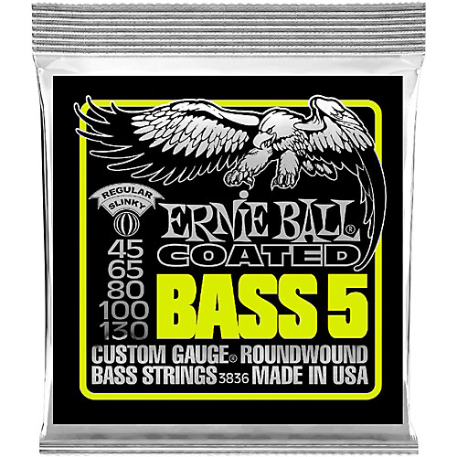 Ernie Ball 3836 Coated žice za 5-žičanu bas gitaru