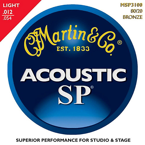Martin MSP3100 SP 80/20 Bronze Light žice za akustičnu gitaru