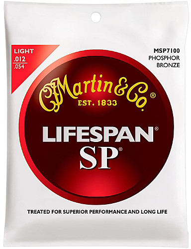 Martin MSP7100 SP Lifespan Phosphor Bronze Light žice za akustičnu gitaru