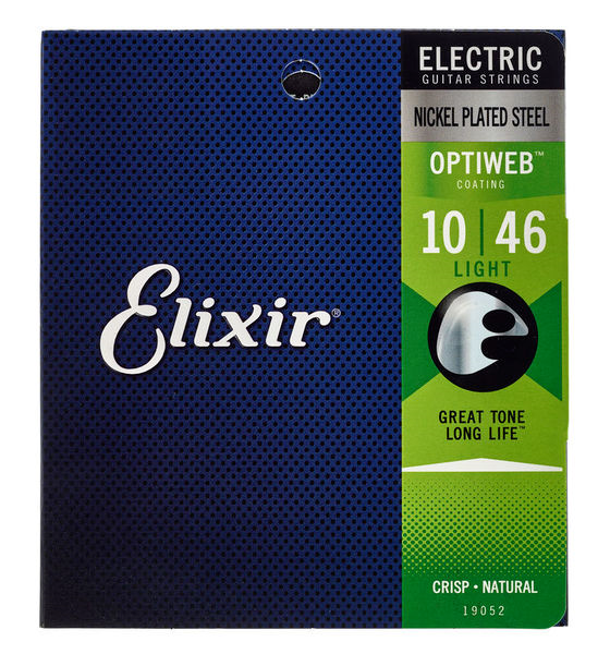 Elixir 12052 Electric NANOWEB Light 10-46