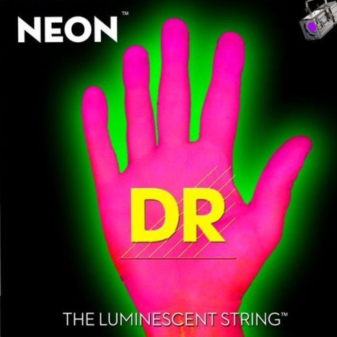 DR NEON HiDef Pink Bass SuperStrings NPB5-45 Medium 5
