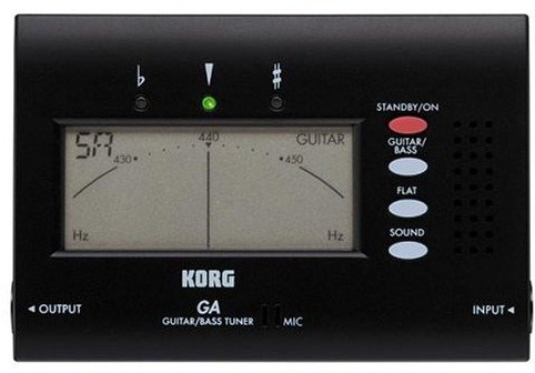KORG GA40 BK - štimer za gitaru i bass
Tehnička specifikacija