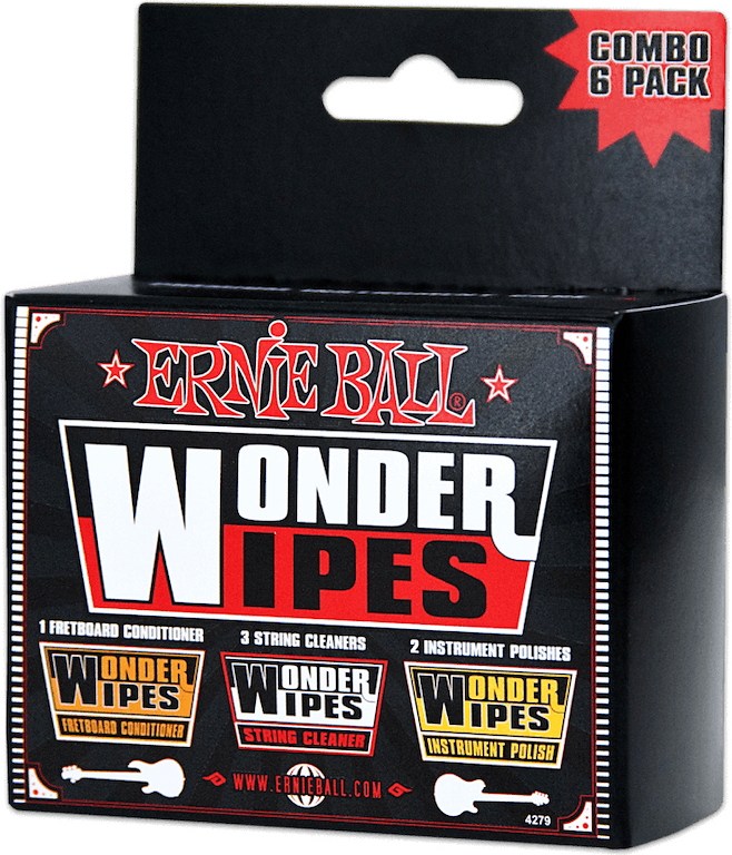 Ernie Ball 4279 Wonder Wipes Multi-Pack set maramica za čišćenje gitare