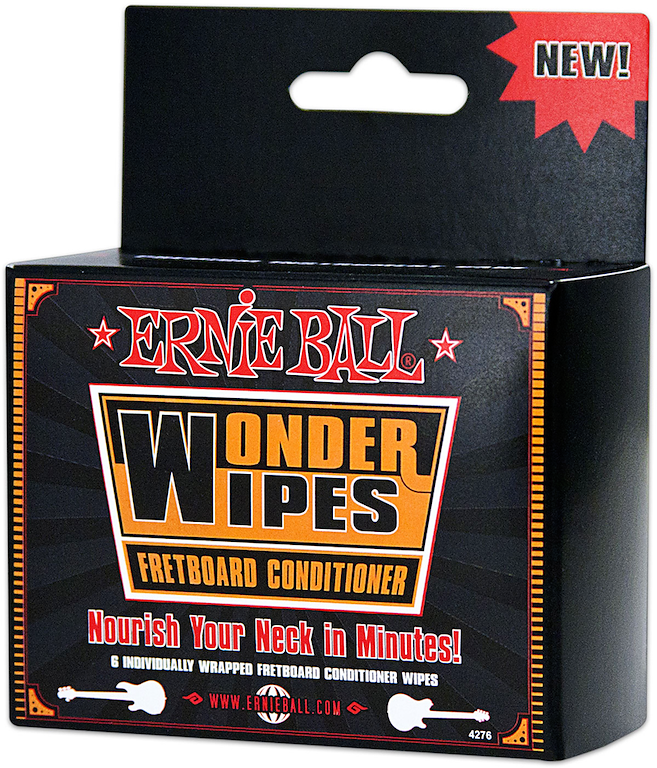 Ernie Ball 4276 Wonder Wipes Fretboard Conditioner krpica (6 Pack)