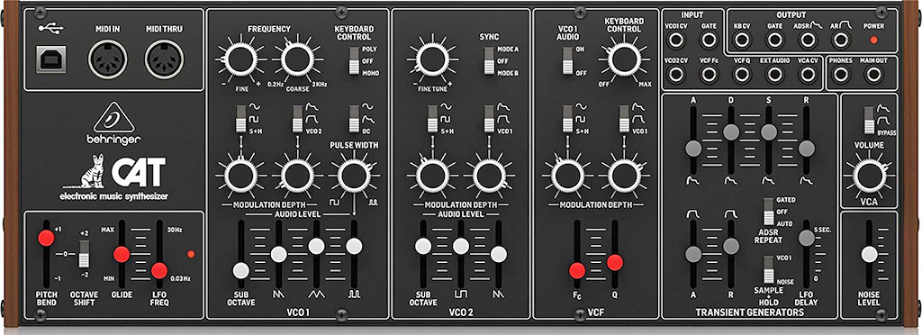 Behringer CAT | Analogni Desktop Synthesizer