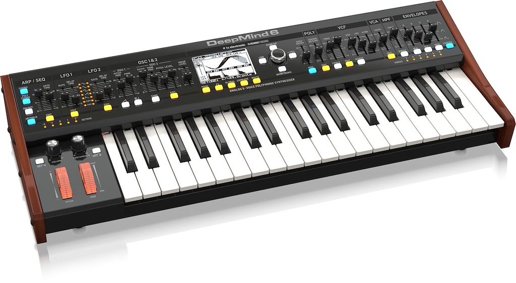 Behringer DeepMind 6 | True Analog 6-Voice Polyphonic Synthesizer