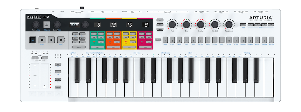 Arturia KeyStep Pro | Hardware Keyboard With Advanced Sequencer And Arpeggiator