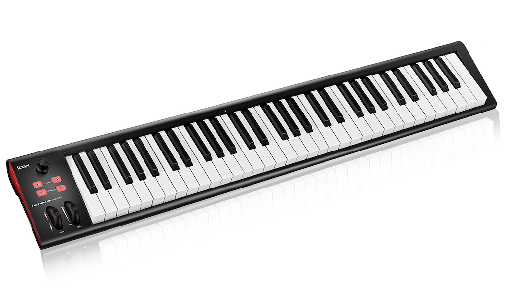 Icon iKeyboard 6Nano | 61-Key Semi-Weighted Usb Midi Controller