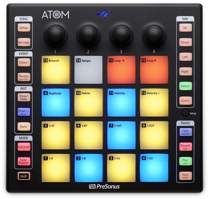 PreSonus Atom Pad Controller