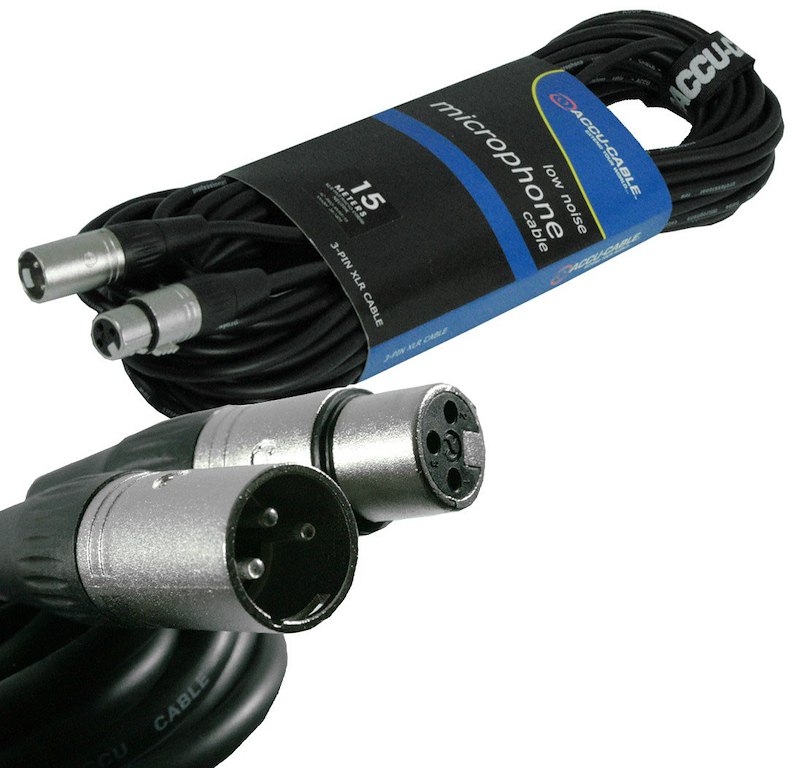 American Audio Accu-Cable AC-PRO-XMXF/15 Mikrofonski Kabl
Tehnička specifikacija