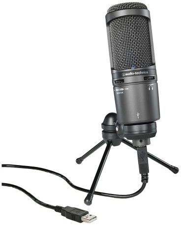 Audio-Technica AT2020USB+Condenser Mic