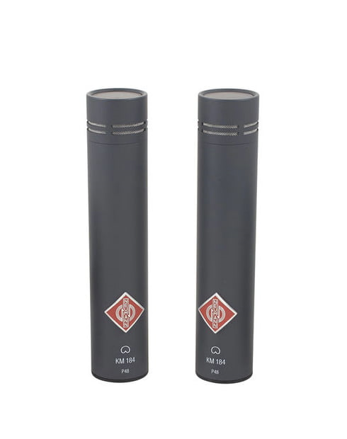 Neumann KM 184 MT Black Stereo Pair kondenzatorski mikrofoni